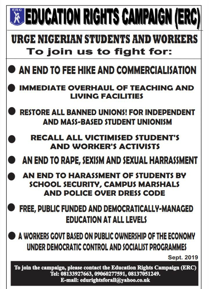 ERC Commences National Campaign against Anti-poor Education Policies ...